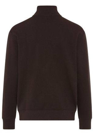 HUGO BOSS Sweatshirt Ze_Smallzip Stehkragen, Relaxed Fit, Eingrifftaschen