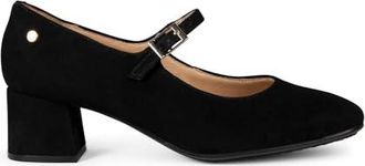 miMaO Babies &agrave; lani&egrave;re et Bout Carre en Cuir Noir EU 38