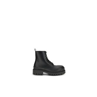 Balenciaga 49mm Schn&uuml;rstiefel - - Shoes - Herren - Schwarzk - 41 EU