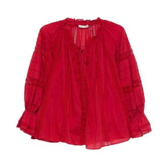 Alice & Olivia Damen, Blusen & Hemden, Rot, SGröße