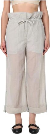 Pinko Pinko, Femme, Pantalons, Gris, Taille: 36 FR Pispola Pantalone