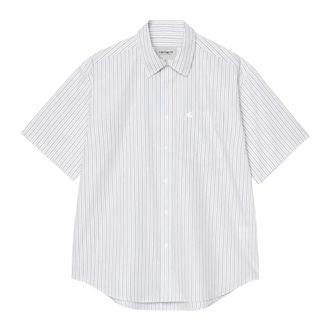 Carhartt Work in Progress S/S Keene Shirt - - Shirts - Herren - Wei&szlig; - M