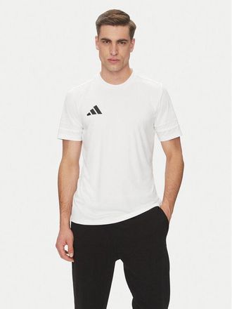 adidas Technisches T-Shirt Squadra 25 Jersey JG5834 Weiß Slim Fit