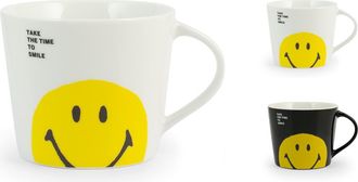 hOme Home Smiley Set 12 Gl&auml;ser aus Glas