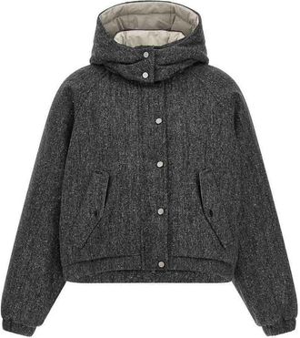 Brunello Cucinelli Daunenjacke - Grau