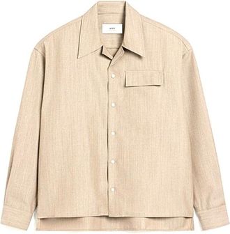 Ami Homme, Chemises, Beige, Taille: L Maglia