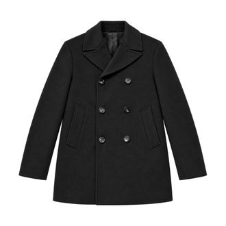 Loro Piana Caban en cachemire - Homme - Manteaux - Noir - Taille: L