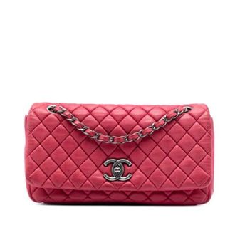 Chanel Pre-owned Classic Flap Shoulder Bag - - Pre-owned - Damen - Rot - ONE SIZE