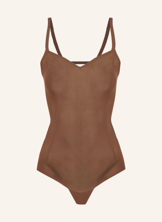 Item m6 Item m6 Shape-Body All Mesh Mit R&uuml;ckenausschnitt braun