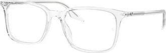 Ray-Ban unisex, Accessoires, Gris, Taille: 55 MM Rx5421 Optical Frame