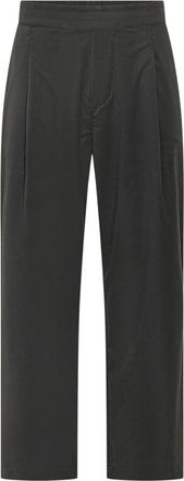A Paper Kid Geradelt Plisseehose - - Trousers - Herren - Schwarzk - L
