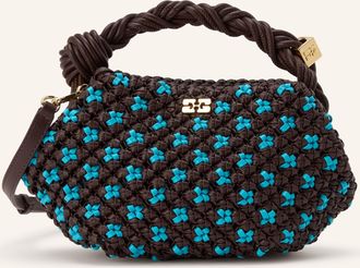 Ganni Handtasche Bou Mini braun