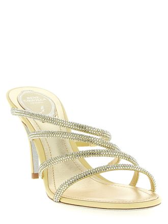 Rene Caovilla Erin Sandal - Gold