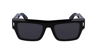 Calvin Klein Unisex Adult Sunglasses CK23504S - Black with Solid Grey Lens