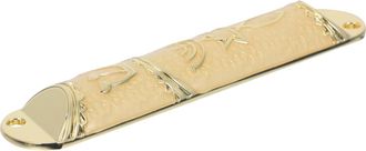 Angoily Mezuzah Metall T&uuml;rschild mit Schriftrolle Leichte Zinklegierung J&uuml;disches Religi&ouml;ses Symbol Dekoratives Judaica Geschenk f&uuml;r Eingangst&uuml;r Goldfarben-cr