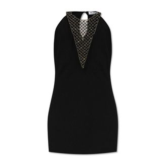 The Attico Kleid mit dekorativem Abschluss - - Dresses - Damen - Schwarzk - M