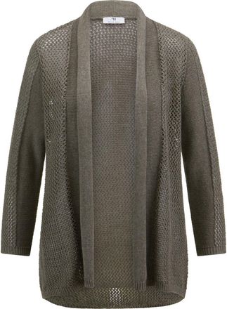 Peter Hahn Strickjacke 3/4-Arm Peter Hahn beige