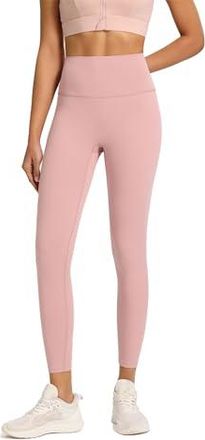 Generic Creamlush Legging taille haute &eacute;pais sans couture pour femme, doux comme du beurre, extensible, contr&ocirc;le du ventre, salon, entra&icirc;nement, yoga, course 