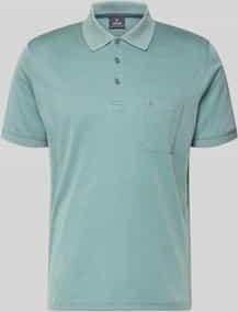 Ragman Relaxed Fit Poloshirt aus Baumwoll-Mix