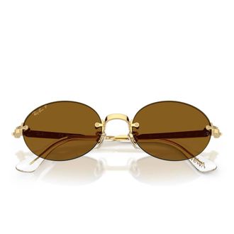 Ray-Ban unisex, Accessoires, Jaune, Taille: 54 MM Rb3929 Lunettes de soleil