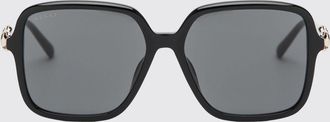 Gucci Lunettes De Soleil Femme couleur Noir
