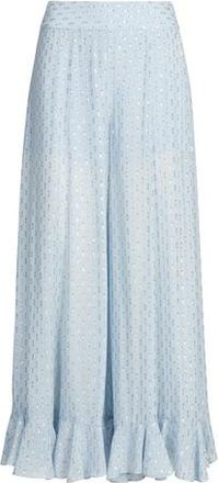 Zimmermann Pantalon large et fluide d&eacute;tails brillants