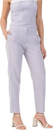 Kocca Femme, Pantalons, Violet, Taille: 40 FR Pantalon Chic &Eacute;troit &agrave; la Cheville