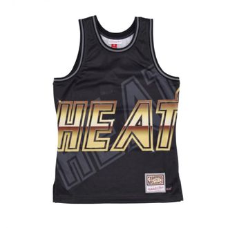 Mitchell & Ness Basketball -Tank Top NBA Big Face 4.0 - - Tops - Herren - Schwarzk - XL