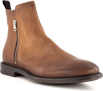 Rosso E Nero Herren Stiefeletten braun Glattleder