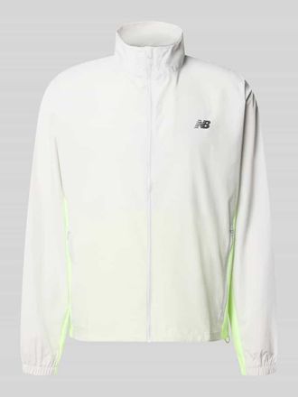 New Balance Regular Fit Jacke in Stehkragen Modell Fast Days