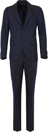 Lardini Pantalons D&eacute;contract&eacute;s - Bleu