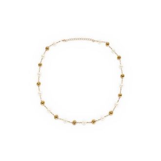 Au Printemps Paris Collier &agrave; perles