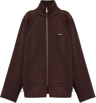 Rotate Sweatshirt mit Logo-Patch - - Sweatshirts & Hoodies - Damen - Braun - M