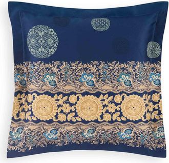 Bassetti PALLAVICINO Kissenhülle zu Bettwäsche aus 100% Baumwollsatin in der Farbe Blau B1, Maße: 65x65 cm - 9330726