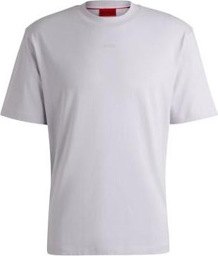 HUGO BOSS Hommes Dapolino T-Shirt d&eacute;contract&eacute; en Coton &agrave; Logo imprim&eacute;