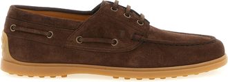 Tod's Tods Chaussure bateau en daim