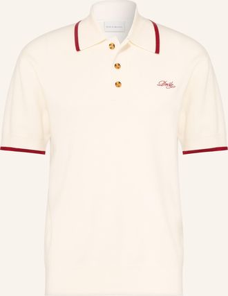 Dr&ocirc;le de Monsieur Dr&ocirc;le De Monsieur Strick-Poloshirt weiss