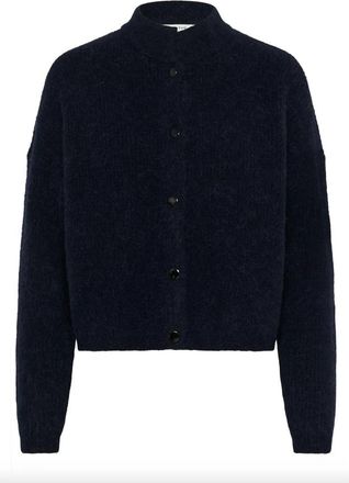 Gestuz Femme, Pulls, Bleu, Taille: 34 FR AlphaGZ Short Cardigan