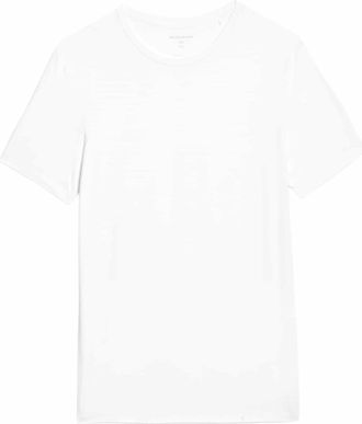 Marks and Spencer T-Shirt Zum Unterziehen Aus Premium Supima-Baumwoll-Gemisch Herren Weiss M