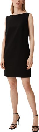 Comma Damen 60.2.61.20.200.2134898 Kleid, 9999 schwarz, 44