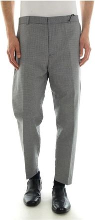 Daniele Alessandrini Homme, Pantalons, Noir, Taille: XL Straight Pantalons