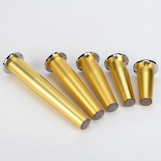 Generic M&ouml;belbeine 4er-Set, Metall Mit Schrauben Und Rutschfester Unterseite, Tischbeine, Konische Schrankf&uuml;&szlig;e Badezimmer, F&uuml;r Sofas, Couchtische, Kommodenf&uuml;&szlig;