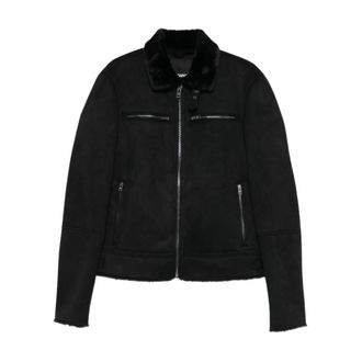 Patrizia Pepe Gesteppte Jacke mit weichem Kragen - - Jackets - Herren - Schwarzk - 2XL