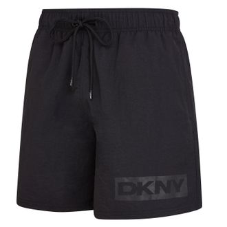 DKNY Kos Herren-Badehose, Schwarz, L