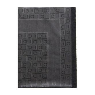 Ferragamo Homme, Accessoires, Gris, Taille: ONE Size Gancini Scarf