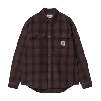 Carhartt Work in Progress Edmands Hemd - - Shirts - Herren - Braun - S