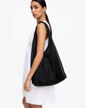Arket Mesh-Tragetasche -Schwarz