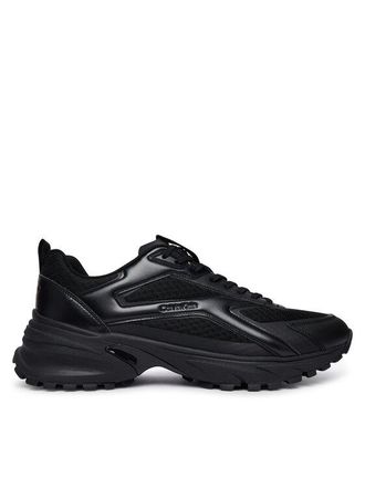 Calvin Klein Sneakers Hike Runner Ckstripe Met Mix Mat HM0HM02341 Schwarz