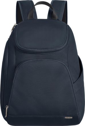 Travelon Klassischer Rucksack mit Diebstahlschutz, Mitternacht/Ausflug, einfarbig (Midnight//Getaway Solids), 9 x 12.5 x 3.5 Center Height:9.5, Klassischer Ruc