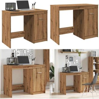 vidaXL Schreibtisch Artisan-Eiche 100x50x76 cm Holzwerkstoff - Vidaxl